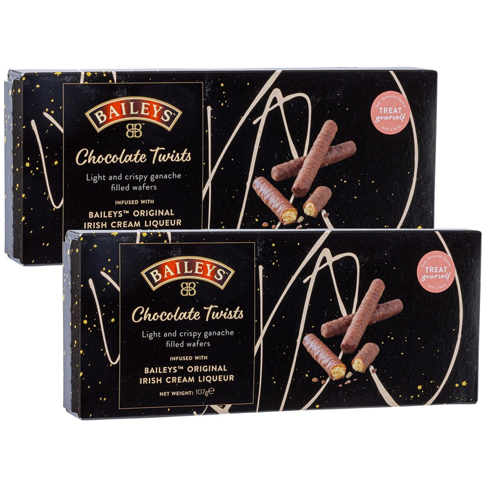 Baileys Chocolate Twists Gift Box 2 x 107g | Irish Cream Chocolates ...