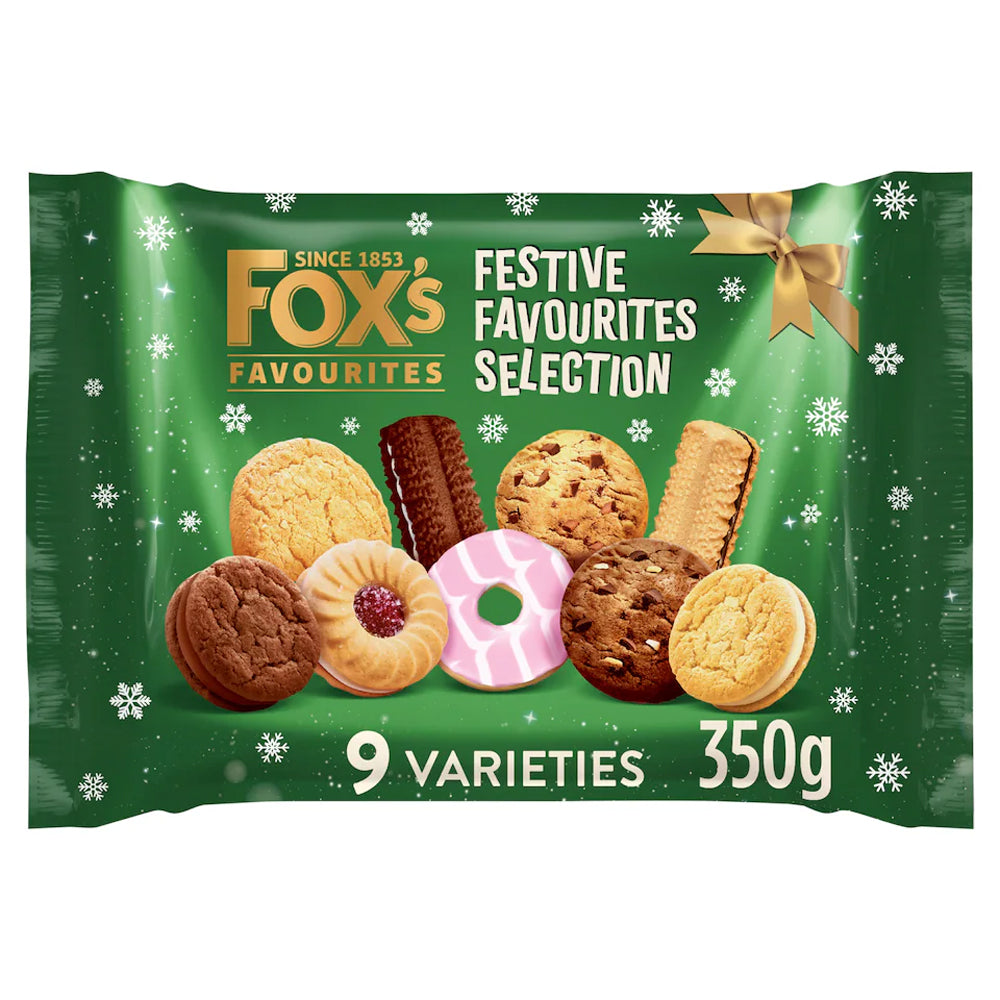 Fox’s Favourites Biscuit Selection 350g | Assorted Biscuits – UK Cash ...