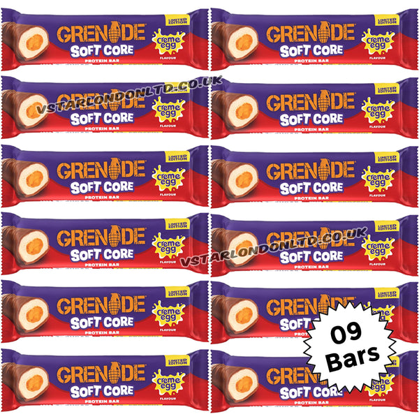Grenade Creme Egg Protein Bar 45g – Low Sugar Easter Treat – UK Cash ...