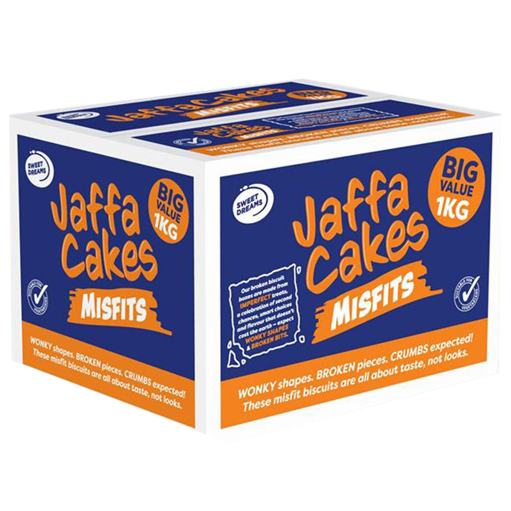 Sweet Dreams Jaffa Cake Assortment 1kg Box | Soft Sponge & Chocolate ...
