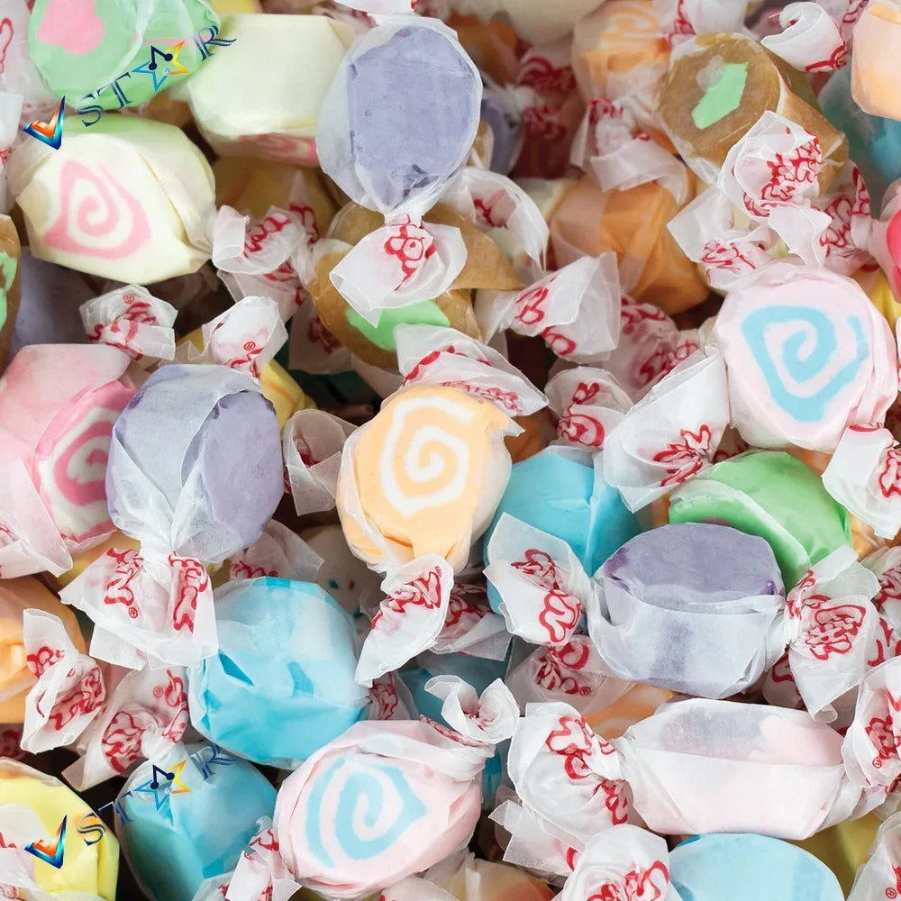 Taffy Town Assorted Water Taffy | Retro Soft Chews (0.5kg–3kg) – UK ...
